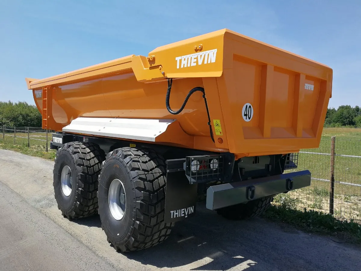THIEVIN - Remorque travaux publics LEADER 210